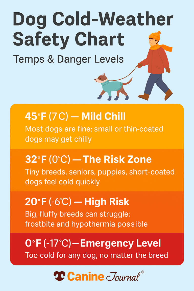 Stop Guessing: Here’s Exactly How Cold Is Too Cold for Your Dog ...