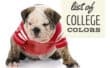List Of College & University School Colors – CanineJournal.com